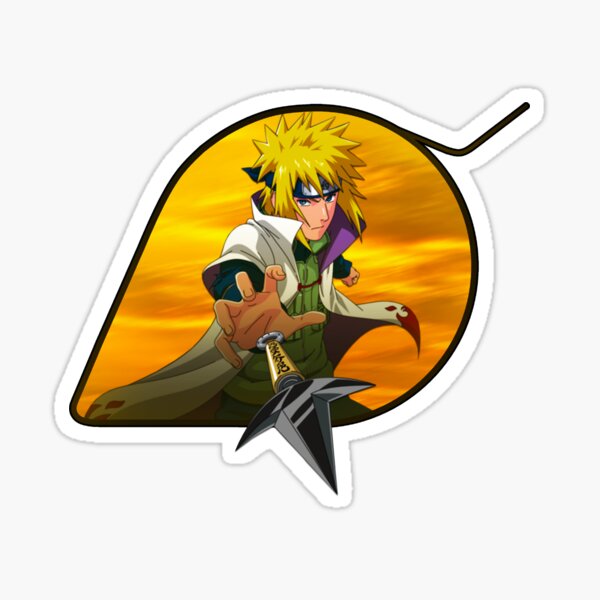 "Minato - Konoha" Sticker for Sale by cressplace | Redbubble