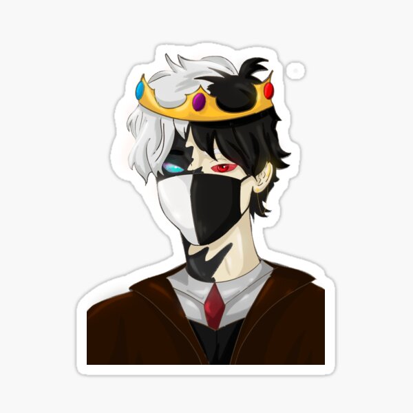 "Ranboo" Sticker for Sale by Addie-does-Art | Redbubble