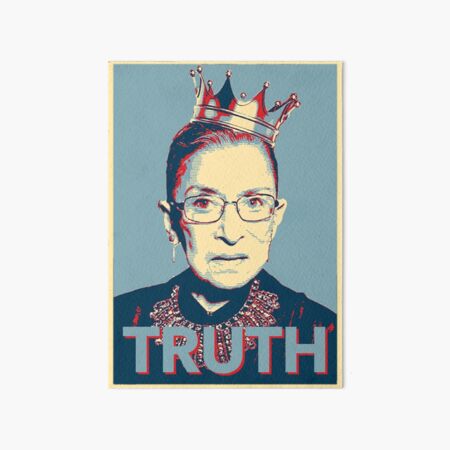 "RBG Truth" Art Board Print by Thelittlelord | Redbubble