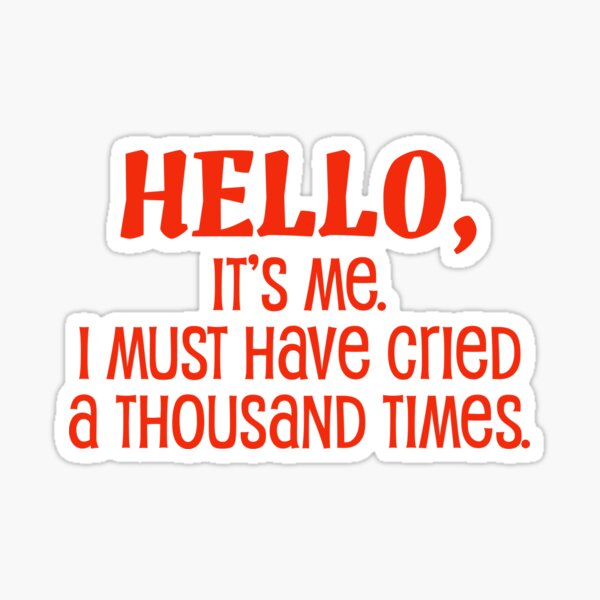 "Crying baby" Sticker for Sale by Monkey204 | Redbubble