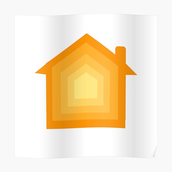 "iphone apple home logo" Poster for Sale by OmranHorizon | Redbubble
