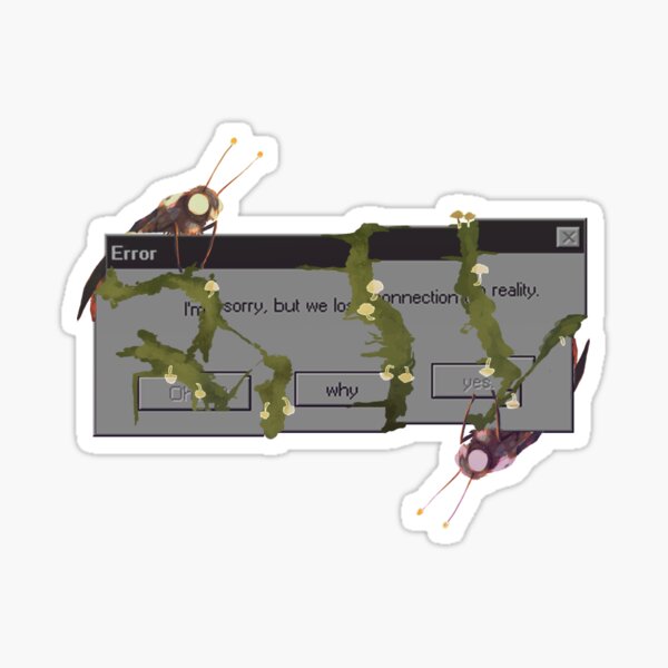 "Moth hour" Sticker for Sale by Void-Bird | Redbubble