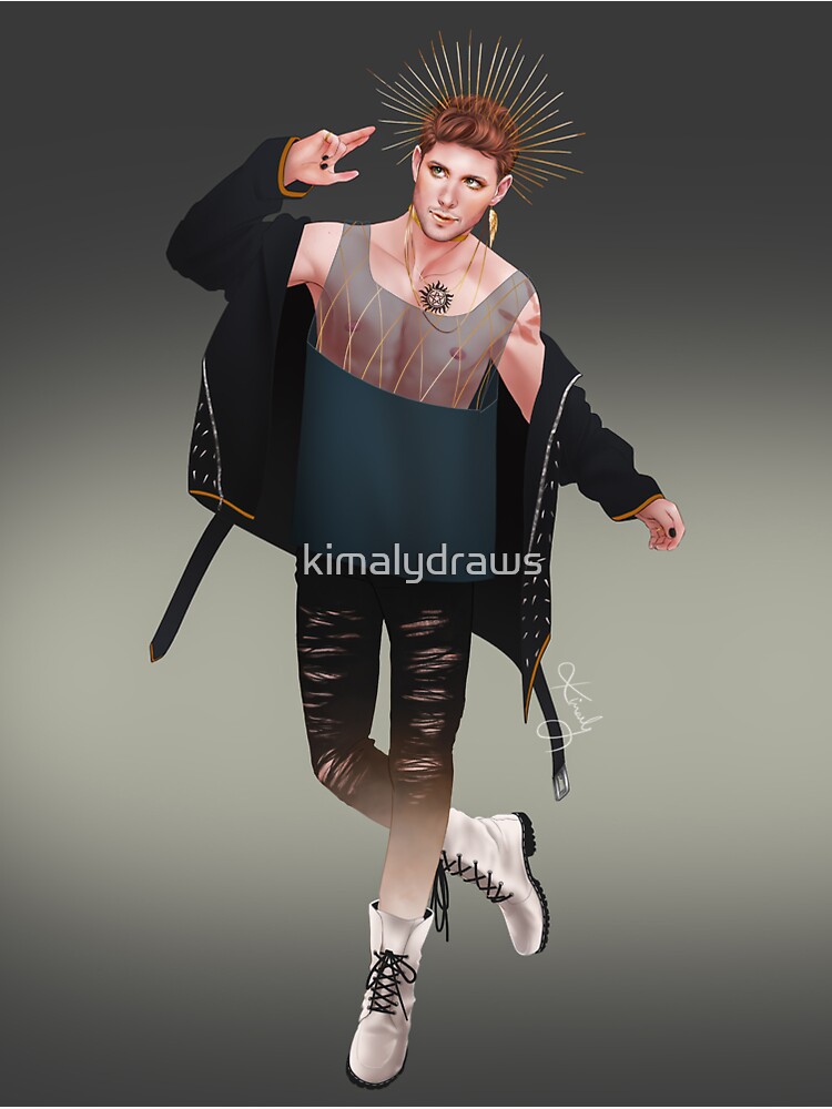 "Dean Cool Down" Sticker by kimalydraws | Redbubble
