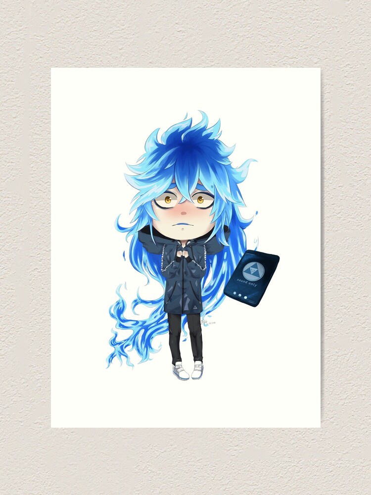 "Idia Twisted Wonderland Chibi Fanart" Art Print for Sale by episama-27 ...