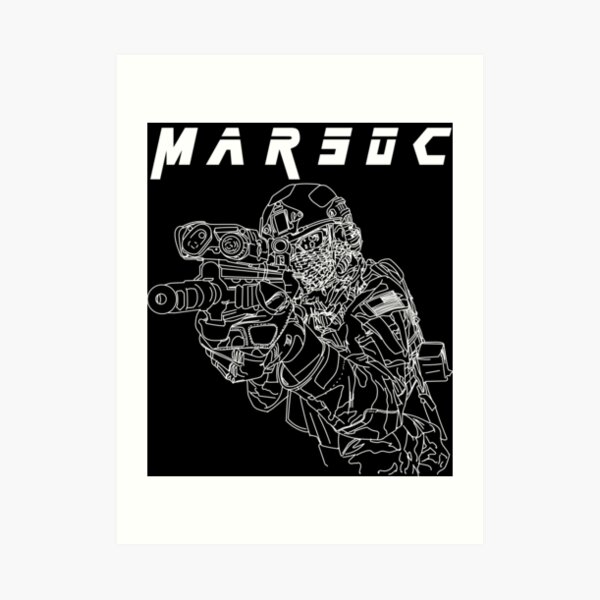 Marsoc Art Prints | Redbubble