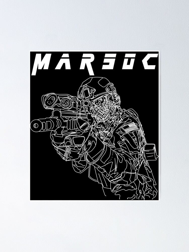 "MARSOC" Poster for Sale by Yellowscar | Redbubble