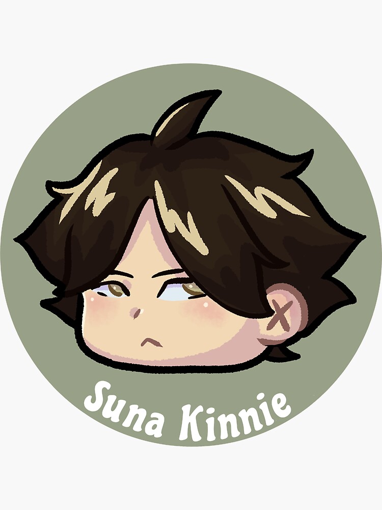 "Suna Kinnie l Chibi Suna Rintaro Haikyuu" Sticker by izzoodles | Redbubble