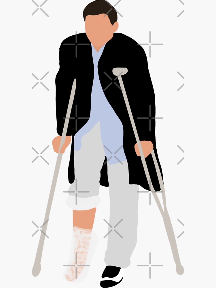 Pegatina «Michael Scott (pie a la parrilla)» de micahsheff | Redbubble