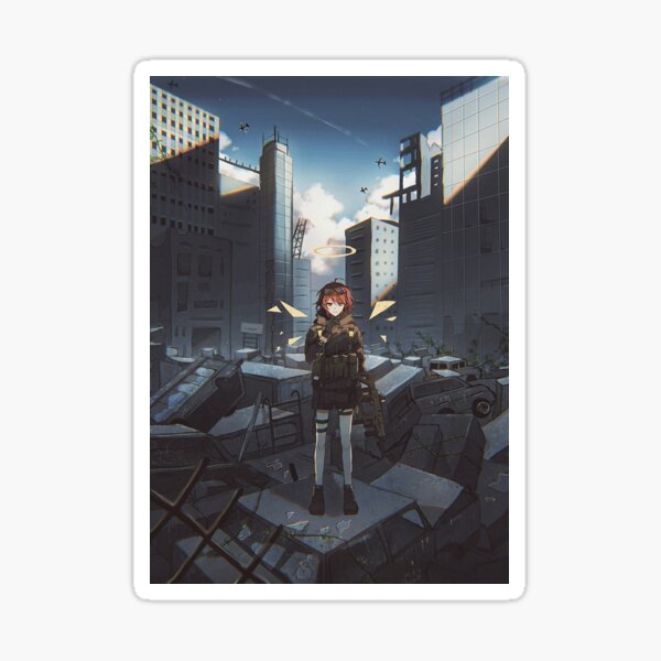 "Exusiai" Sticker for Sale by Kimberlysalton | Redbubble