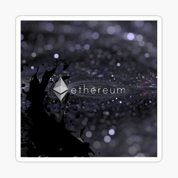 "Splash of ETH" Sticker for Sale by MichaelB14 | Redbubble