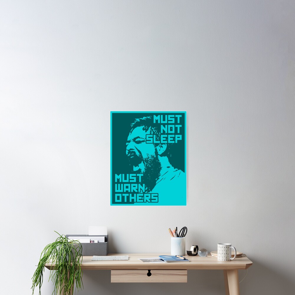 "Aesop Rock Must Not Sleep " Poster for Sale by papengwn | Redbubble