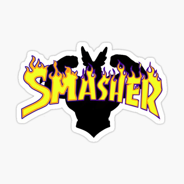 "Smasher" Sticker for Sale by aishiteru1 | Redbubble