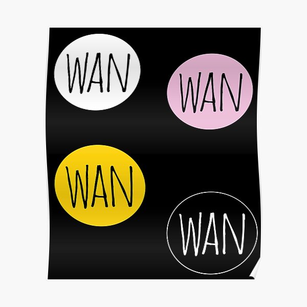 "Wan / Wantok Sticker Pack" Poster by PNG-pikinini | Redbubble