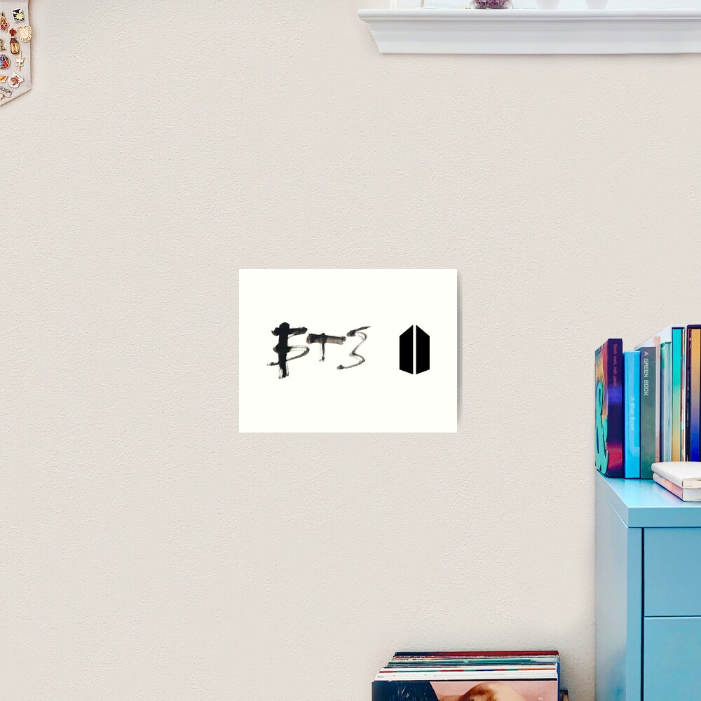 "BTS | 방탄 소년단 | Logo | Kalligraphie | 영문 캘리 그라피 | ARMEE | 아미 ...