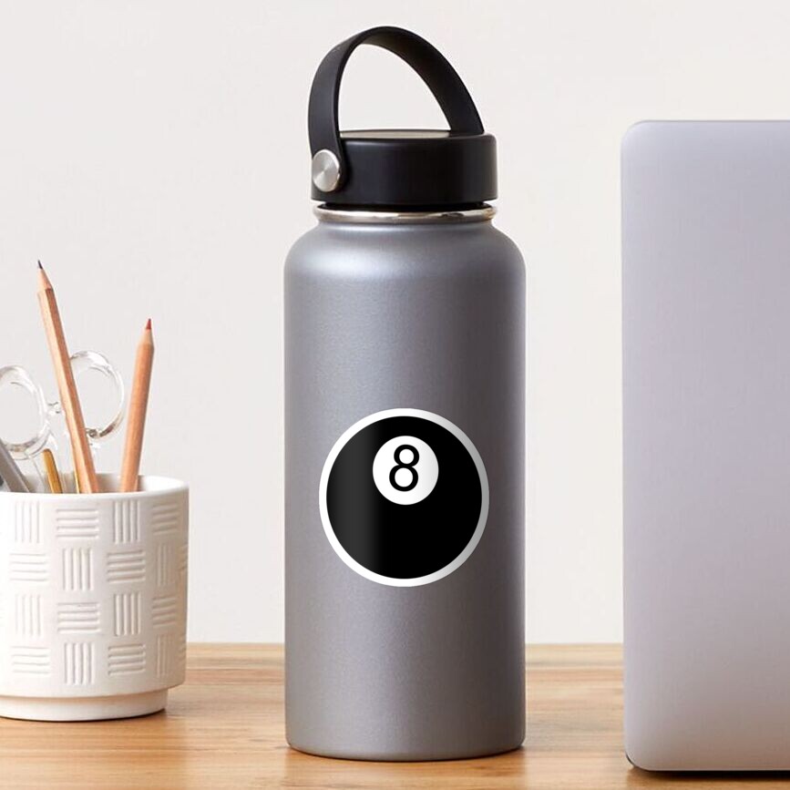 "8 Ball" Sticker for Sale by KMTMart | Redbubble