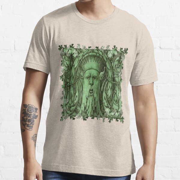 "The Green Man Pagan Foliate Head" T-shirt for Sale by taiche ...