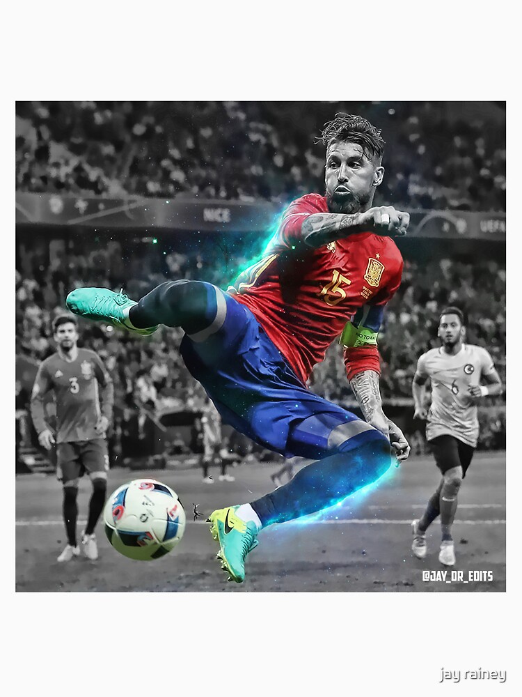 "Sergio Ramos Spain Euro 2016" T-shirt for Sale by JAY-DR-EDITS ...