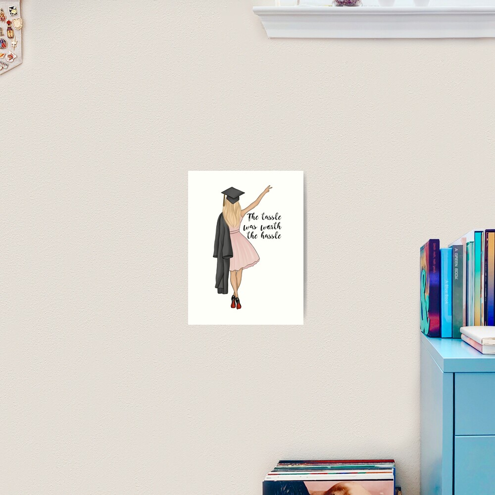"Class of 2021 girl blonde girl" Poster for Sale by CsillaDreams ...