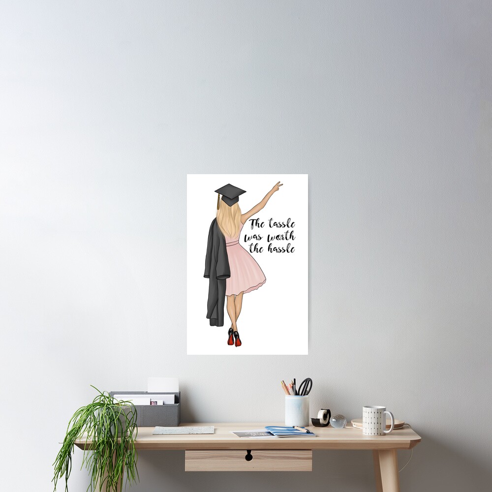 "Class of 2021 girl blonde girl" Poster by CsillaDreams | Redbubble