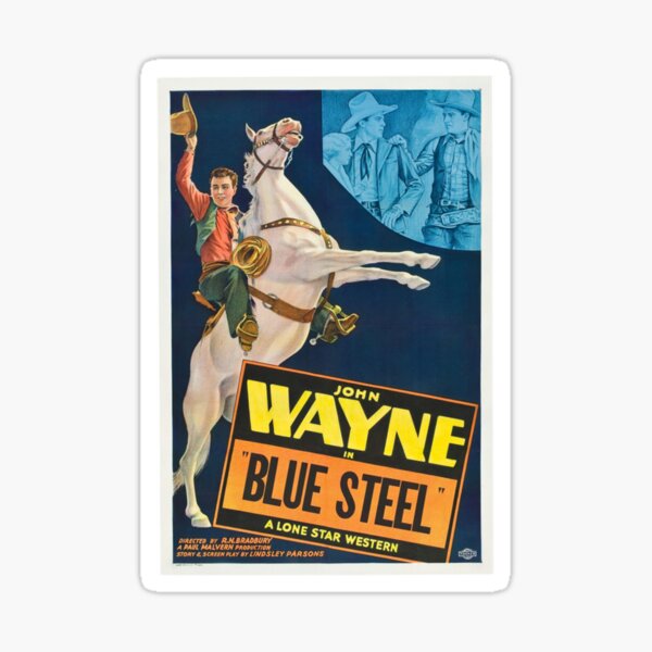 "John-Wayne" Sticker for Sale by forrestcrawfor | Redbubble