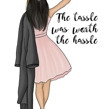 "Class of 2021 girl black hair girl" Poster for Sale by CsillaDreams ...