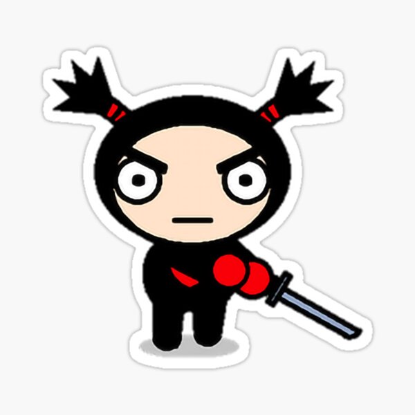 "pucca " Sticker for Sale by sidhustudios22 | Redbubble