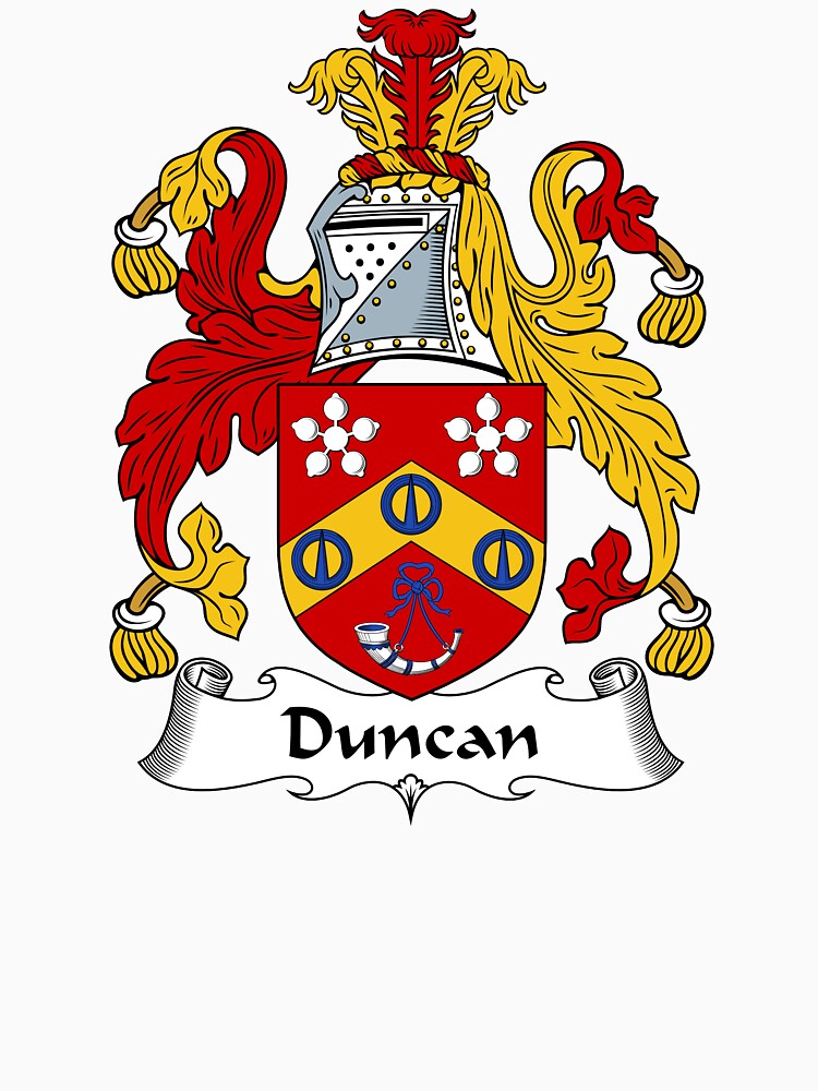 "Duncan Coat of Arms / Duncan Family Crest" T-shirt for Sale by ...