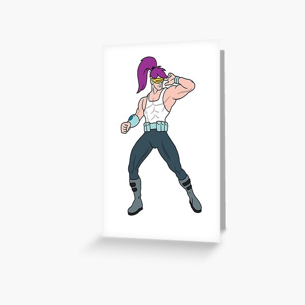 "Cyclops x Leela Mashup" Greeting Card for Sale by GarryDeanArt | Redbubble