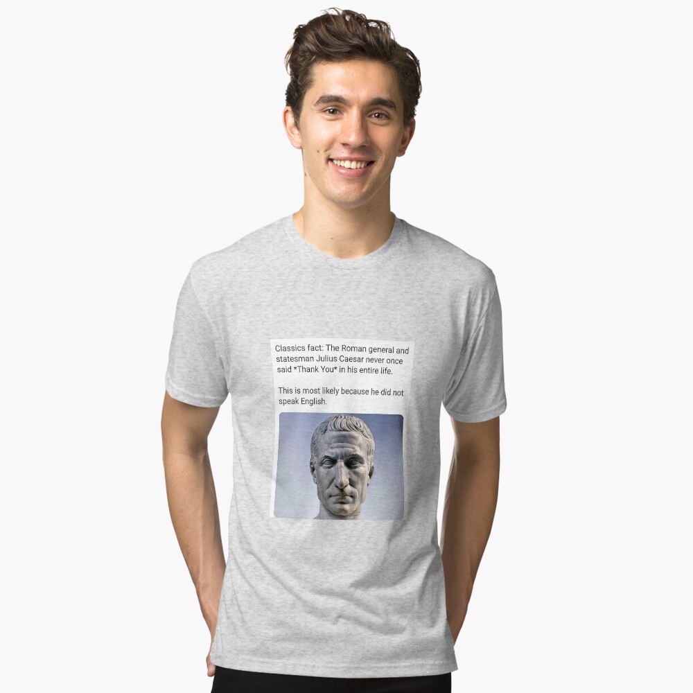 "funny Julius Caesar meme" Greeting Card for Sale by Natalie-kha ...