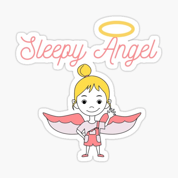 "Sleepy Angel- This guardian angel will keep you comfy & safe while ...