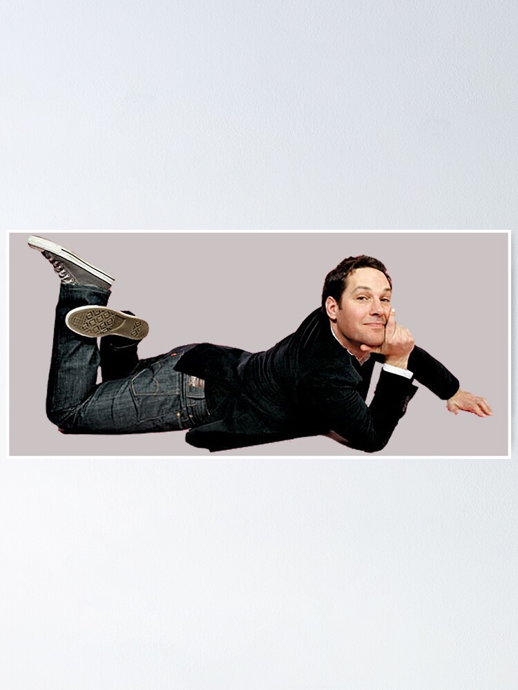 "Paul Rudd" Poster by TheLucasStory | Redbubble