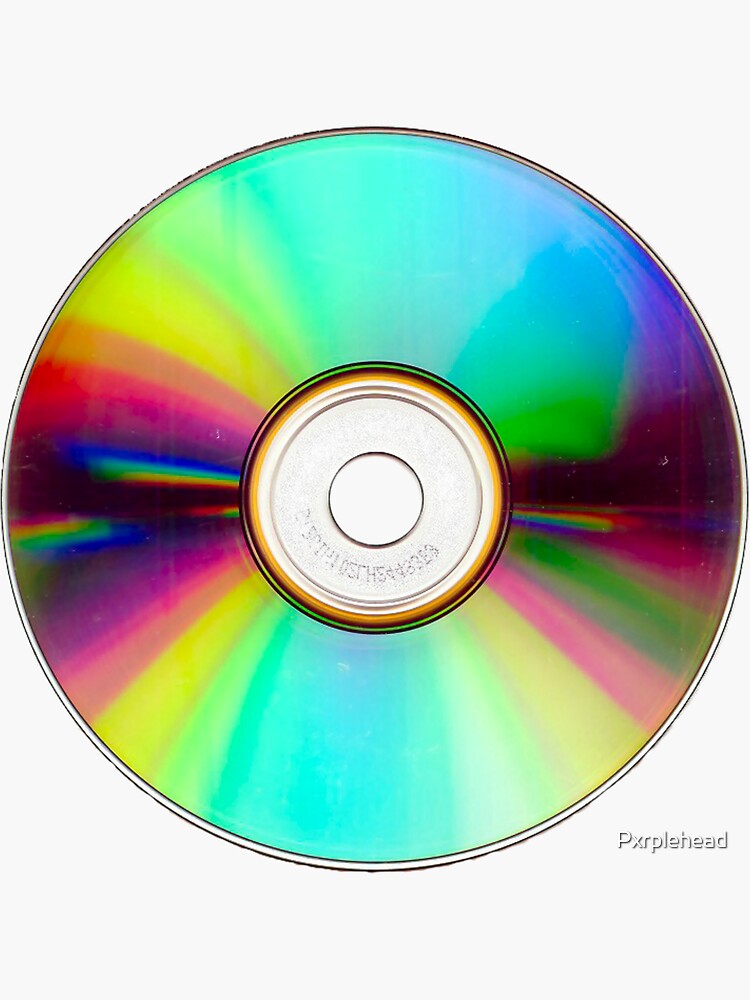 "CD" Sticker for Sale by Pxrplehead | Redbubble