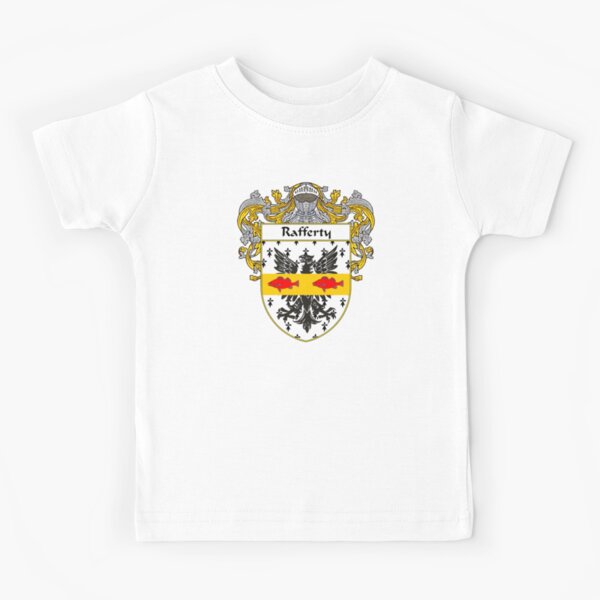 "Rafferty Coat of Arms / Rafferty Family Crest" Kids T-Shirt by ...