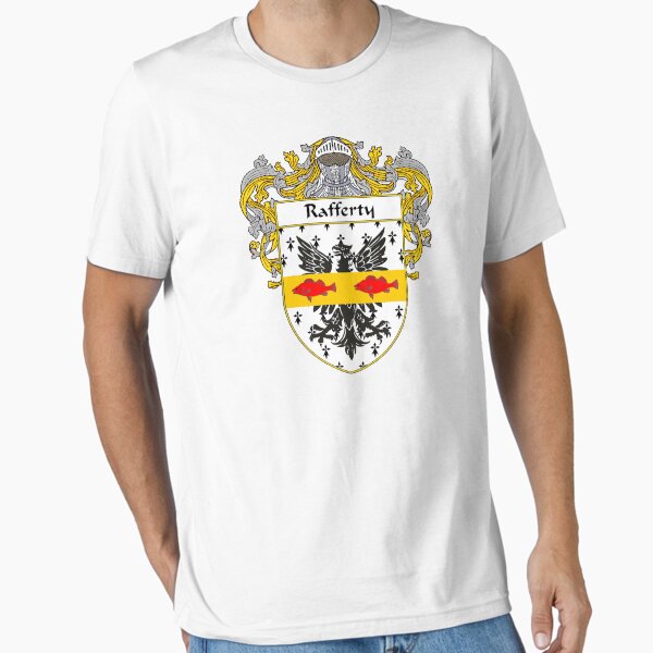 "Rafferty Coat of Arms / Rafferty Family Crest" Essential T-Shirt for ...