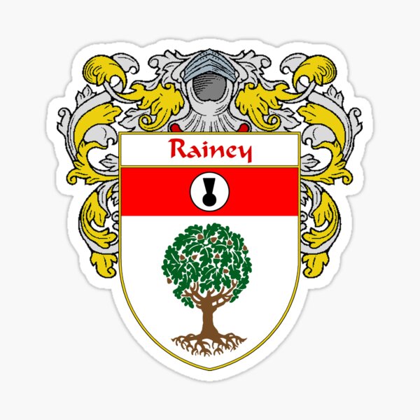 "Rainey Coat of Arms / Rainey Family Crest" Sticker for Sale by ...