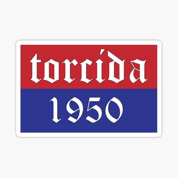 "Torcida 1950" Sticker for Sale by crossesdesign | Redbubble