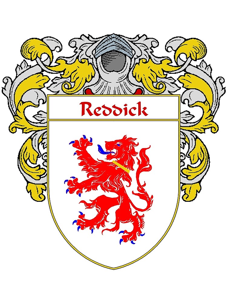 "Reddick Coat of Arms / Reddick Family Crest" Photographic Print by ...