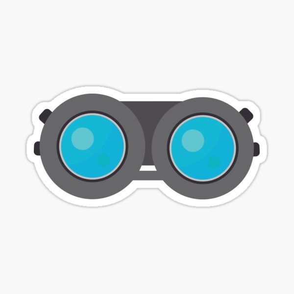 "Binoculars 3" Sticker by Seb-Sk93 | Redbubble