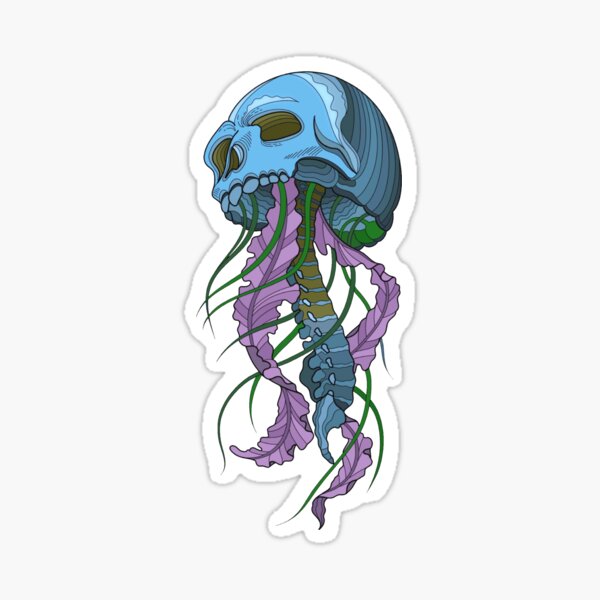"scull" Sticker for Sale by Cassandra6193 | Redbubble