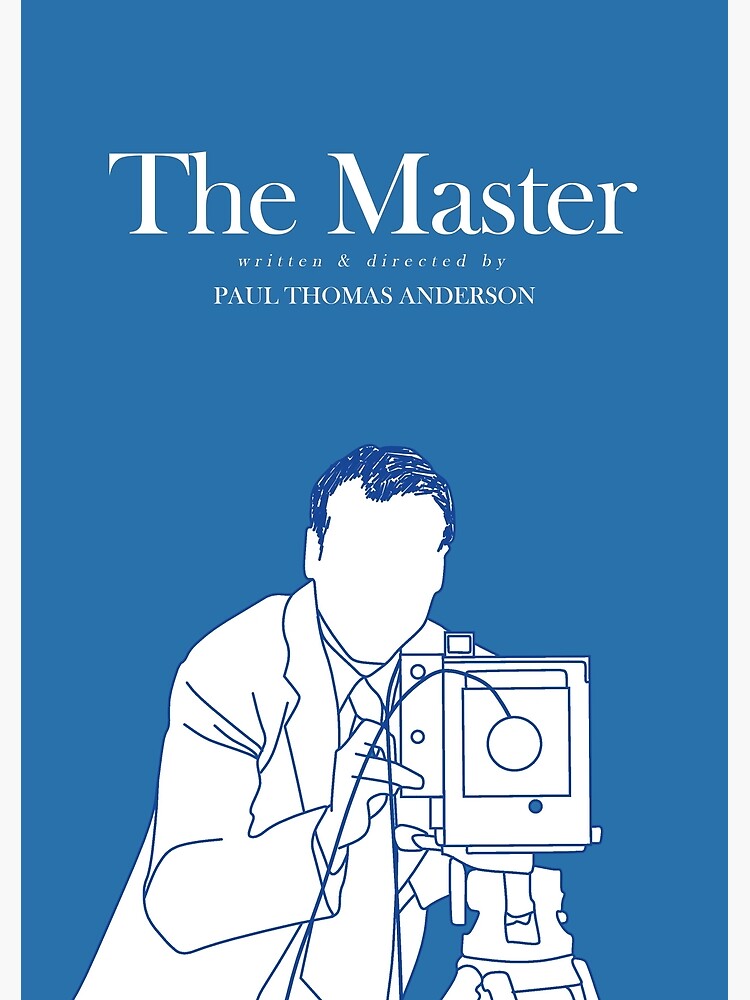 "THE MASTER Paul Thomas Anderson" Poster for Sale by Gabriel Robinson ...