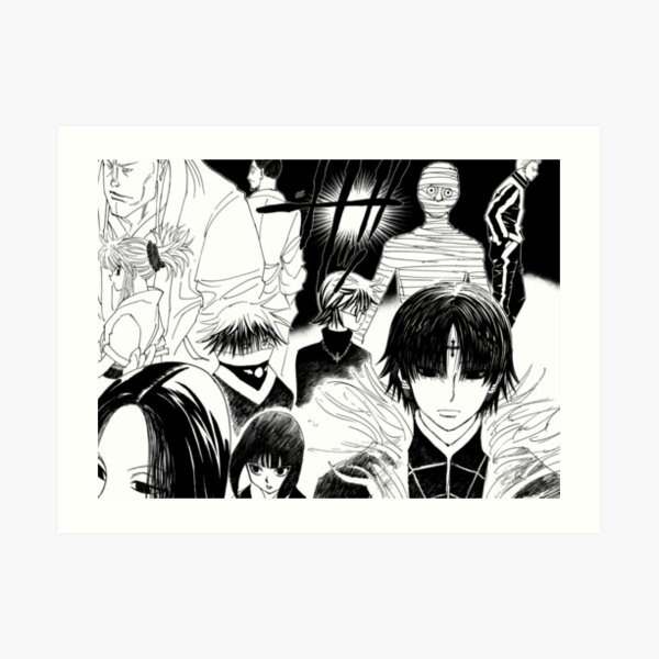 "Genei Ryodan, light colors" Art Print for Sale by goblinslayer | Redbubble