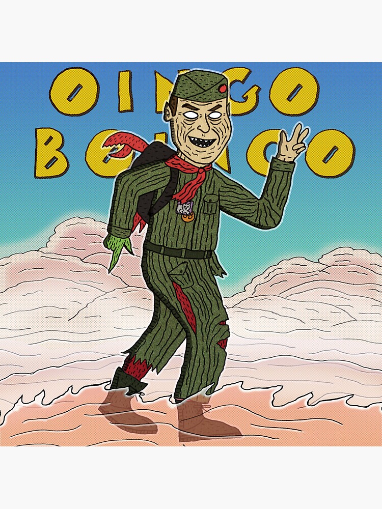"Oingo Boingo" Sticker by Twiver | Redbubble