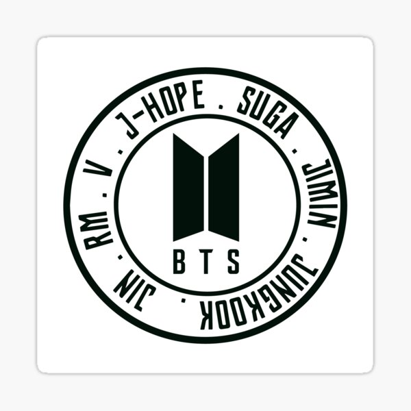 "BTS Army Logo" Sticker for Sale by keithkate | Redbubble