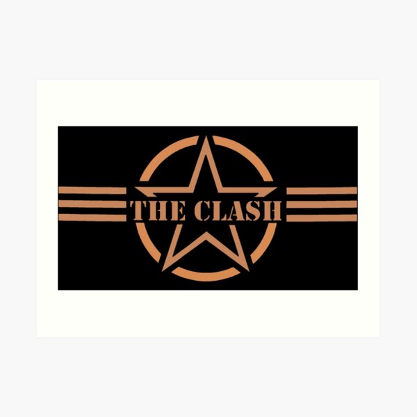 "the clash best new logo" Art Print by sharonunrch11 | Redbubble