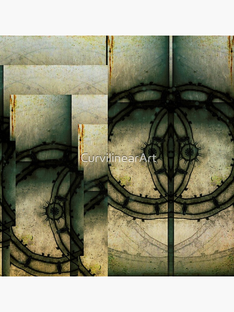 "Genesis Blueprint" Poster for Sale by CurvilinearArt | Redbubble