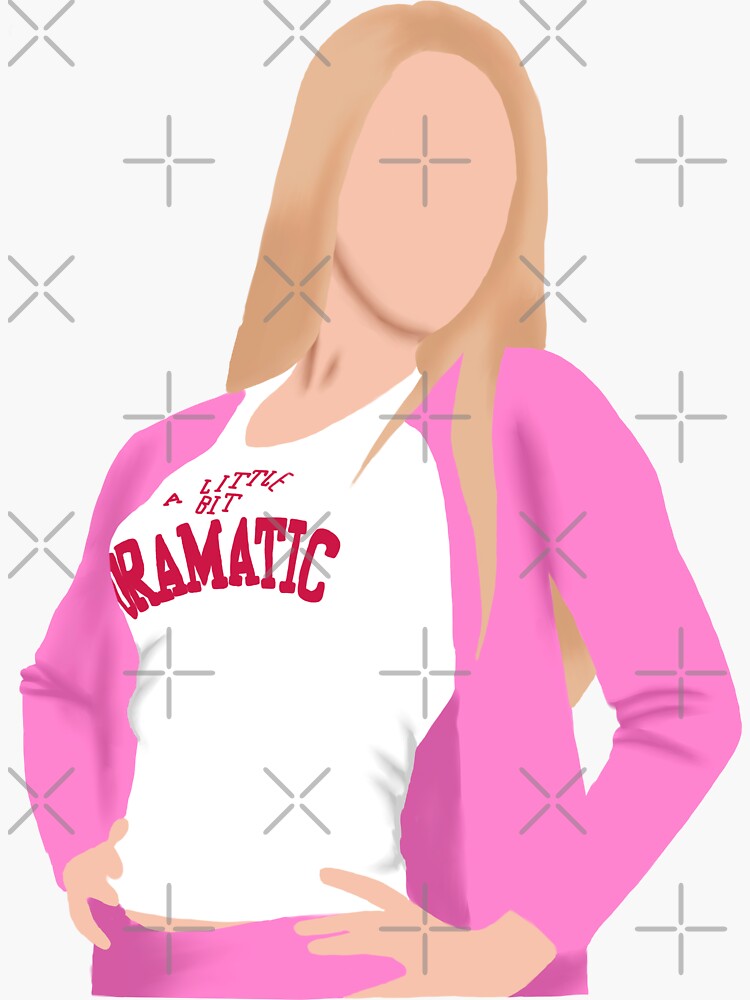 "Regina George" Sticker for Sale by jazwakefieldart | Redbubble