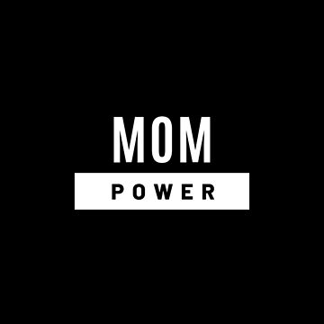 "Mom power" Sticker for Sale by sostar | Redbubble