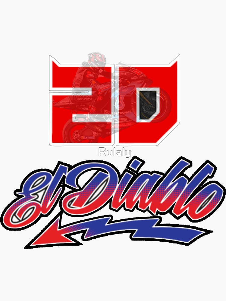 " Fabio Quartararo " Sticker by Rulaly | Redbubble