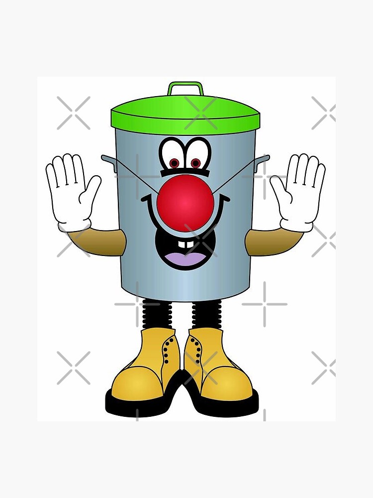"dusty bin" Sticker for Sale by kevinroberts40 | Redbubble