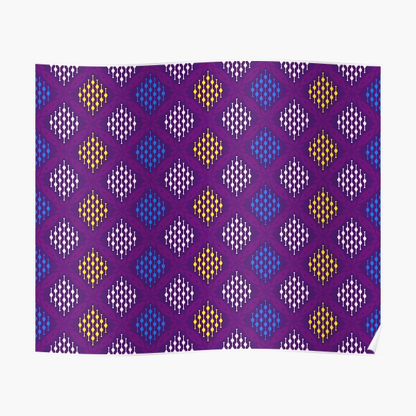 "Sarong sutra motif 3" Poster for Sale by IcalsaidArt | Redbubble
